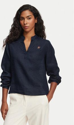 Beverly Hills Polo Club Bluse P-SS26W-OLYMPIA Dunkelblau Regular Fit