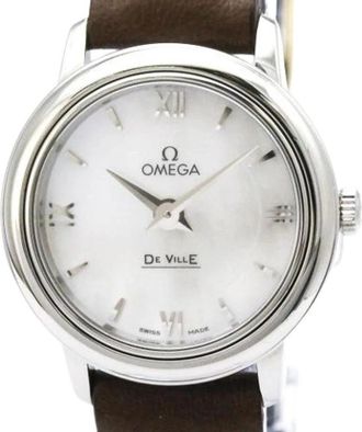 Omega Pre-owned De Ville Armbanduhr - - Pre-owned - Damen - Wei&szlig; - ONE SIZE