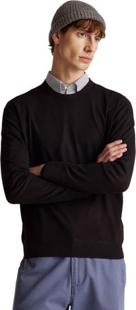 Benetton Herren Maglia G/C M/L 110xu10a5 Pullover, Schwarz, Small