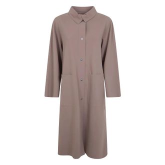 Herno Single-Breasted Coats - - Coats - Damen - Grau - L