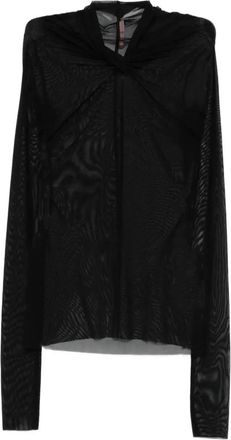 Rick Owens Femme, Tops, Noir, Taille: 42 FR Kairo LS Top