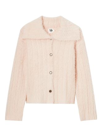 B+ab cardigan &agrave; poches poitrine - Rose