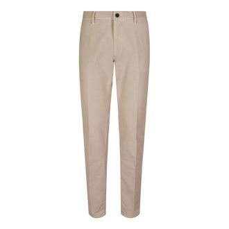 Incotex Schmal geschnittene Stretch-Cordhose - - Trousers - Herren - Beige - W36