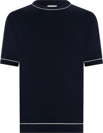 GANT Homme, Pulls, Bleu, Taille: M Cotton Modal SS C-Neck