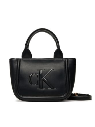 Calvin Klein Damen Umh&auml;ngetasche Lv04F3219G, Schwarz
