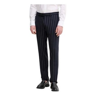 Benetton Pantalon de costume - Homme - Pantalons - Bleu - Taille: XL