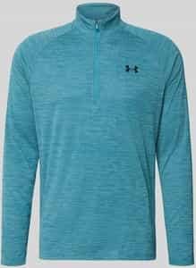 Under Armour Regular Fit Sport-Langarmshirt mit Logo-Print Modell Textured
