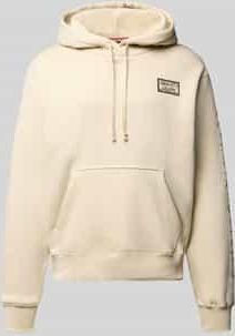 Alpha Industries Hoodie mit Label-Stitching Modell Camo Sleeve