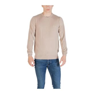 Guess Beiger Strickpullover Langarm - - Knitwear - Herren - Beige - M