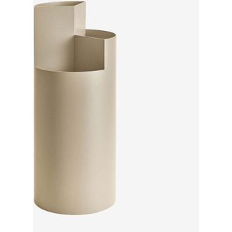 Sklum Schirmst&auml;nder aus Stahl Giovanni Beige Tapioca