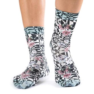 Wigglesteps Damen Socken, SECRET GARDEN, Design 1274, one Size 36-41