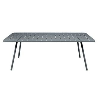 Fermob Table rectangulaire Luxembourg - Gris - Aluminium laqué - Designer Frédéric Sofia