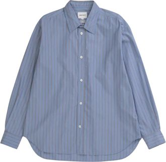 Norse Projects Homme, Chemises, Bleu, Taille: L Espevik Shirt