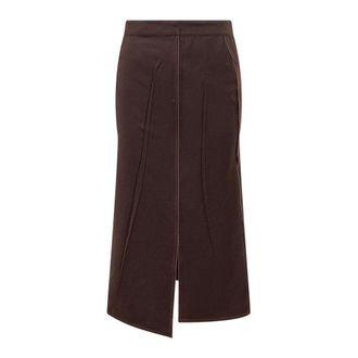 Victoria Beckham Damen, R&ouml;cke, Braun, 2XSGr&ouml;&szlig;e