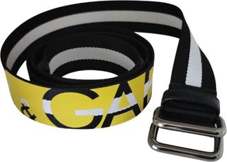 Dolce & Gabbana Homme, Accessoires, Multicolore, Taille: 90 CM Ceinture en nylon ray&eacute;