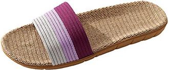 Generic Sandales Orthop&eacute;diques Femme &Eacute;t&eacute; Nu-Pied Confort Plateforme Chaussures De Piscine Anti-D&eacute;rapant Respirantes Chaussons Bout Ouvert Vintage Claquette Fe