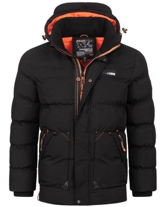 Geographical Norway Steppjacke Herren Winter Jacke warm gef&uuml;ttert Parka Steppjacke Outdoor gesteppt