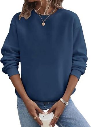 Generic Pull Femme Chic Et Elegant Coton Doux Chaud-AUDE Sweat Hiver Doux-Ce Pulls Moderne Fitness Sweats Cintr&eacute; Automne Sweater Vintage &Eacute;pais-Aisse Sweatshir