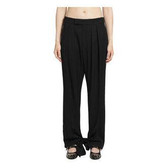 Chlo&eacute; Straight Leg Hosen - - Trousers - Damen - Schwarzk - XS