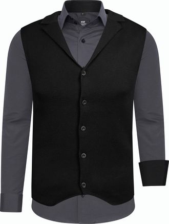 Rusty Neal Hemd mit Weste 2-teilig