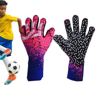 Generic Fu&szlig;ballhandschuhe | Torwarthandschuhe f&uuml;r Kinder, Fu&szlig;ballhandschuhe mit Latexgriffen f&uuml;r Fu&szlig;balltorh&uuml;ter oder professionelle Athleten