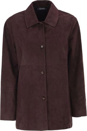 Max Mara Lederjacke - Nude