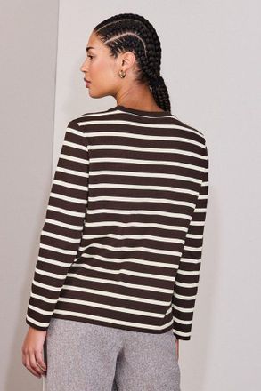 Next Langarmshirt Langarmshirt aus schwerem Stoff, Le Marais (1-tlg)