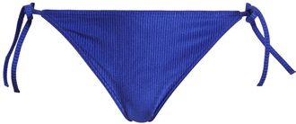 Calvin Klein Damen Bikinihose zum Binden, Blau (Midnight Lagoon), M