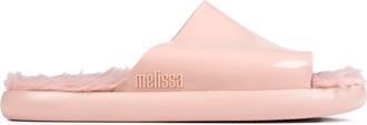 Melissa Damen Fluffy Slide Ad Flache Sandale, Rosa, 39 EU