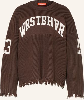 Worst Behavior Wrstbhvr Pullover Tove braun