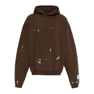 Gallery Dept. Homme, Sweatshirts et sweats &agrave; capuche, Brun, Taille: L SweaT-shirt Oversize