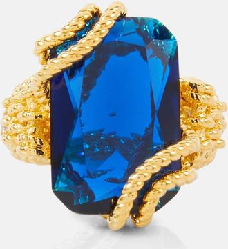 Zimmermann Ring Bloom mit Kristall