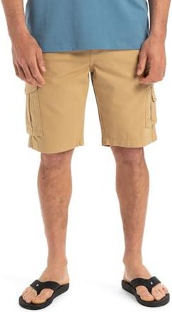 Quiksilver Crucial Battle Cargo Shorts, Kaki, (34W) UK Mens