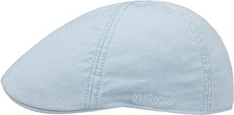 Stetson Casquette Texas Anti-UV Femme/Homme - Gavroche en Coton de Soleil avec visière Printemps-été - XL (60-61 cm) Bleu Clair