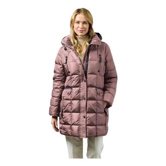 Junge Daunenmantel - - Coats - Damen - Rosa - 4XL