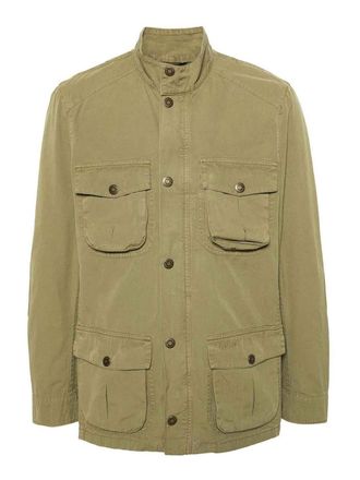 Barbour Pull Col Roul&eacute; - Vert