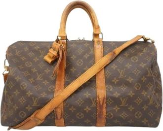 Louis Vuitton unisex, Pre-owned, Brun, Taille: ONE Size Sac Week-end Vintage Pre-owned