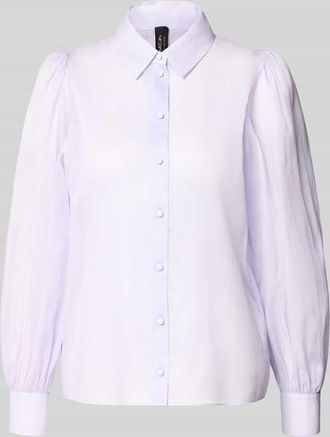 Marc Cain Regular Fit Bluse aus Seide-Baumwoll-Mix