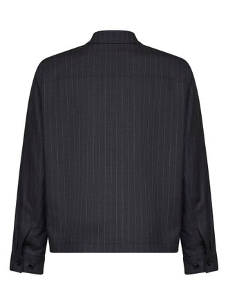 Burberry Mens Sport Jacket Bloomsbury Iron Grey Wool Bomber
