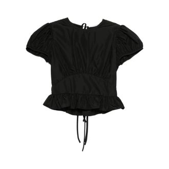 Cecilie Bahnsen Cristobal Top - - Blouses & Shirts - Damen - Schwarzk - XS