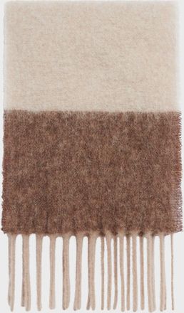 Gerard Darel Echarpe &agrave; larges rayures - SYRACUSE - Beige