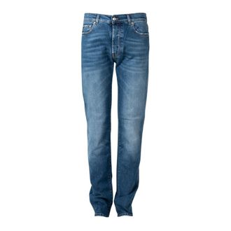 Iceberg Skinny-Jeans mit gesticktem Logo - - Jeans - Herren - Blau - W33
