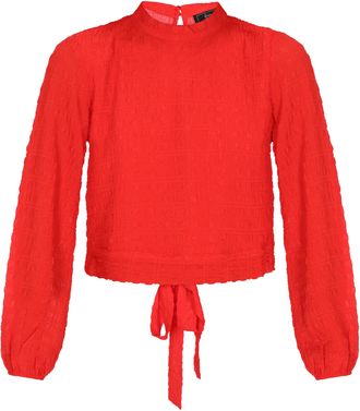 Faina Bluse Frauen Rot