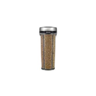 Cole & Mason H122114 Saunderton Gewürzstreuer, Kräuterstreuer mit 5 einzelnen Kammern, Vorratsdose mit Deckel, Edelstahl/Acryl, Kräuter enthalten