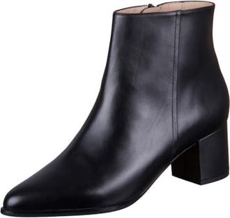 Peter Kaiser Bottines pour femme en cuir lisse noir 75335