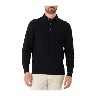 Profuomo Navy Polo Onepiece Pullover Herren - - Tops - Herren - Blau - L