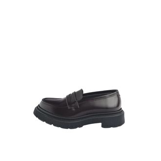 Adieu Paris Leder Mokassin Schuhe - - Shoes - Damen - Rot - 37 EU