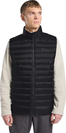 Jack Wolfskin Herren PILVI DOWN Vest M Daunenweste, Black, XXXL