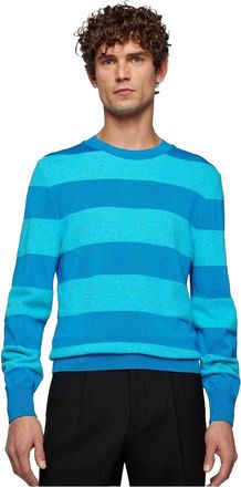 HUGO BOSS Eromeo Pullover f&uuml;r Herren, Regul&auml;r (Leuchtendes Blau)