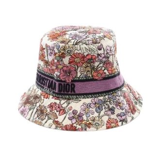 Dior Pre-owned D-Bobby Cotton Bucket Hat - - Pre-owned - Damen - Mehrfarbig - ONE SIZE